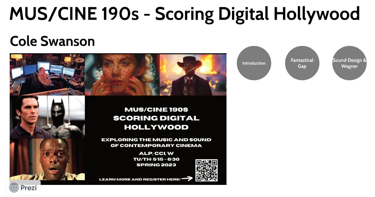 Teaching Portfolio – Cole D. Swanson, PhD